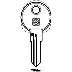 Key blank HF75R - Steel - Zieh-Fix.com