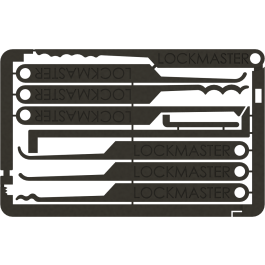 Lockmaster® Credit Card Pick Set V2 - Zieh-Fix.com