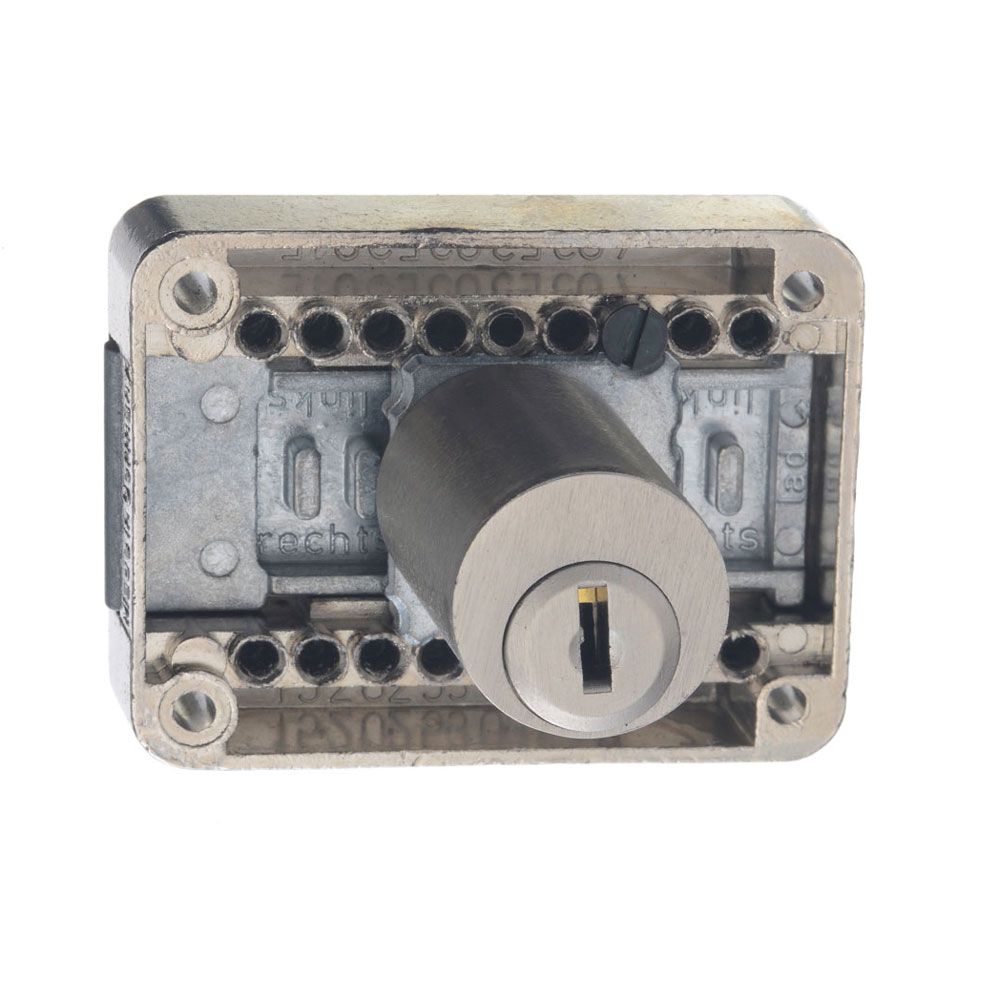 Overlay furniture deadbolt lock with 2 keys /backset: 15-40mm ...